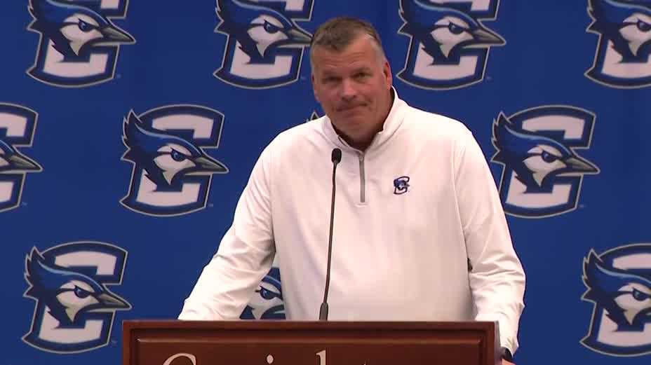 Creighton basketball head coach honored at ceremony Thursday