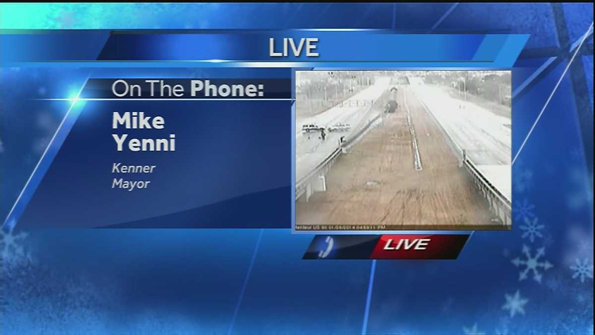 Winter Weather: Kenner Mayor provides updates on conditions and ...