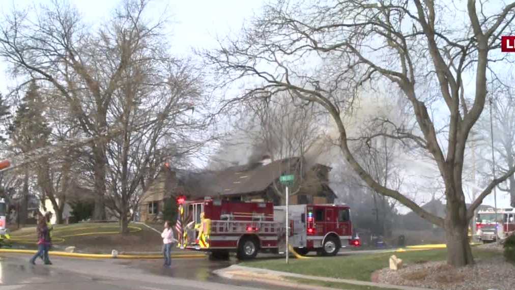 House fire reignites for a third time in less than 24 hours