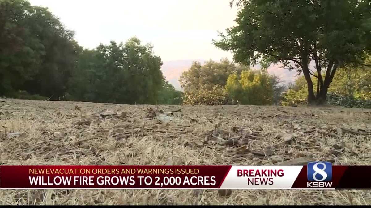 People prepare to evacuate as more orders are issued for the Willow Fire