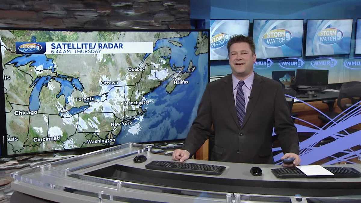 Watch: Brisk wind as cooler air begins moving in