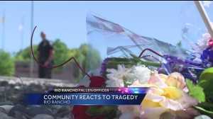 Rio Rancho residents mourn loss of officer