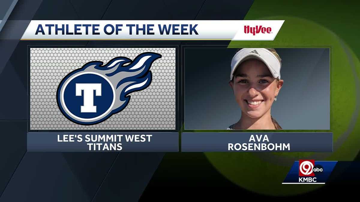 KMBC's Hy-Vee Athlete of the Week: Ava Rosenbohm, Lee's Summit West