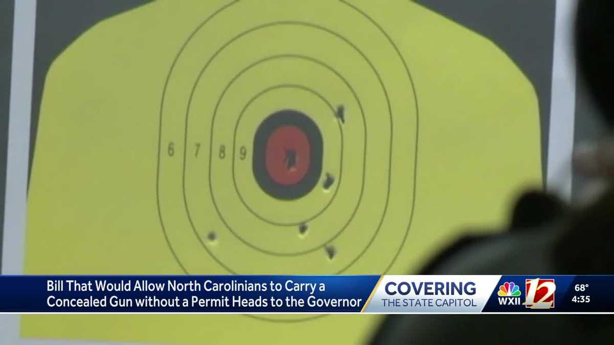 NC House votes repeal concealed carry rules, GOP holdouts