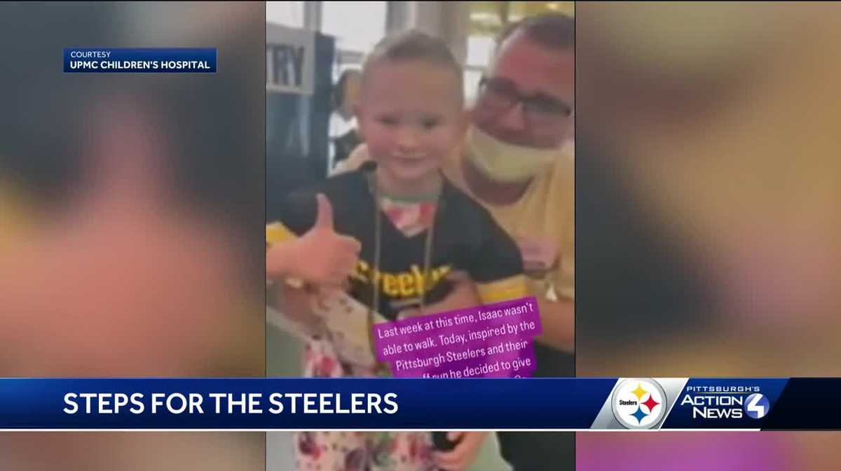 Mason Rudolph responds to Steelers fan at Children's Hospital