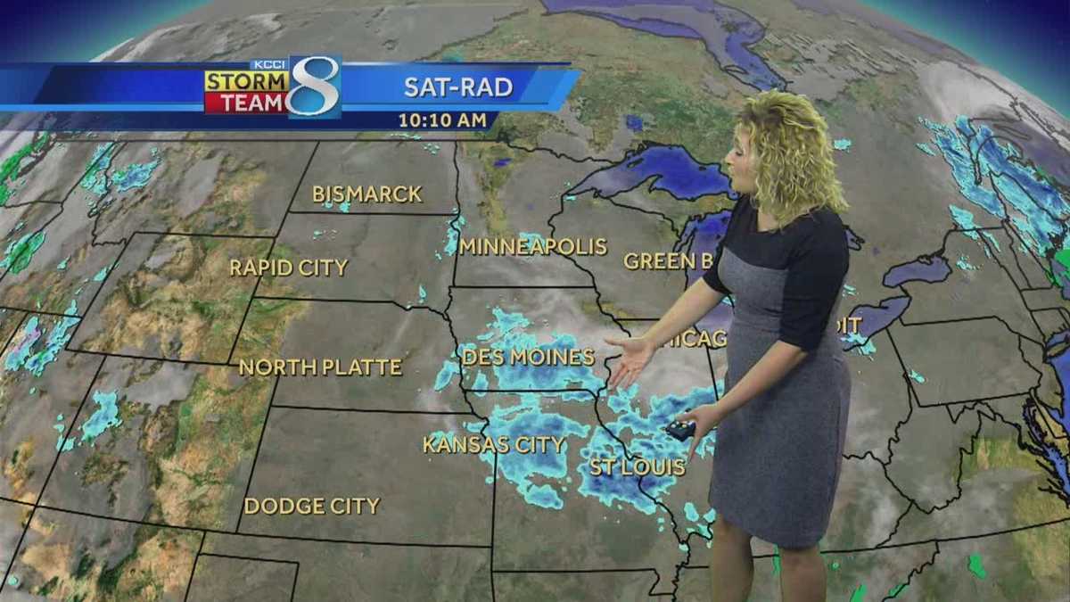 KCCI 8 noon video forecast