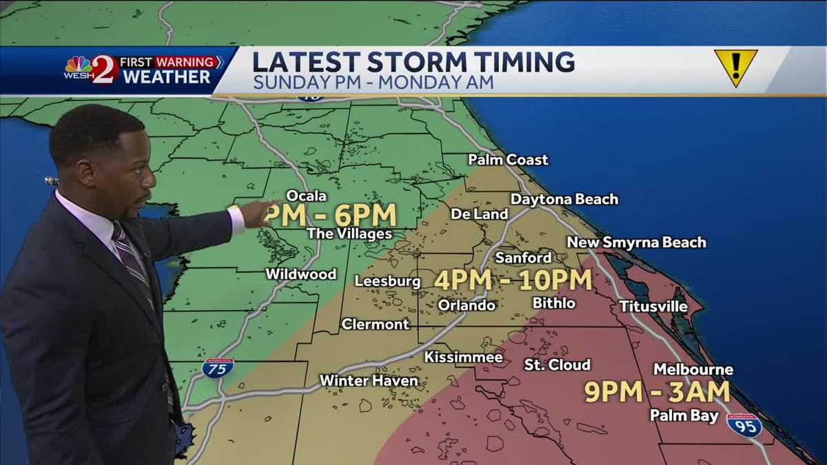 Impact Weather Sunday - Warm Weekend Start leads to Stronger Sunday Storms