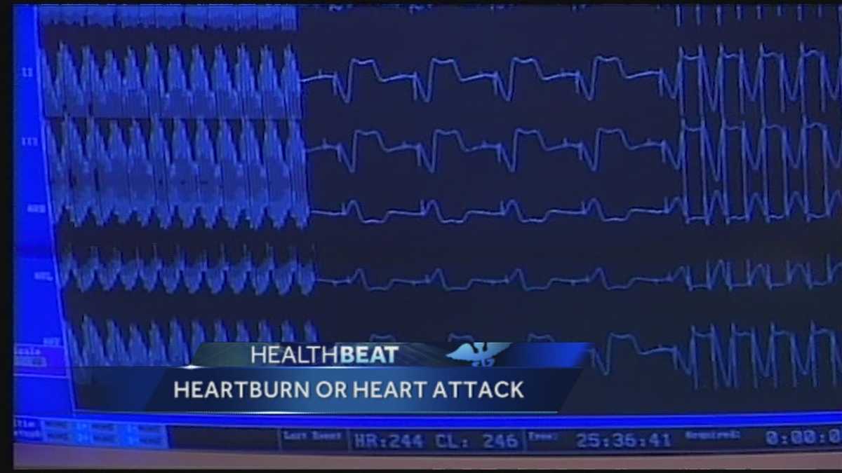 How to tell the difference between a heartburn and a heart attack