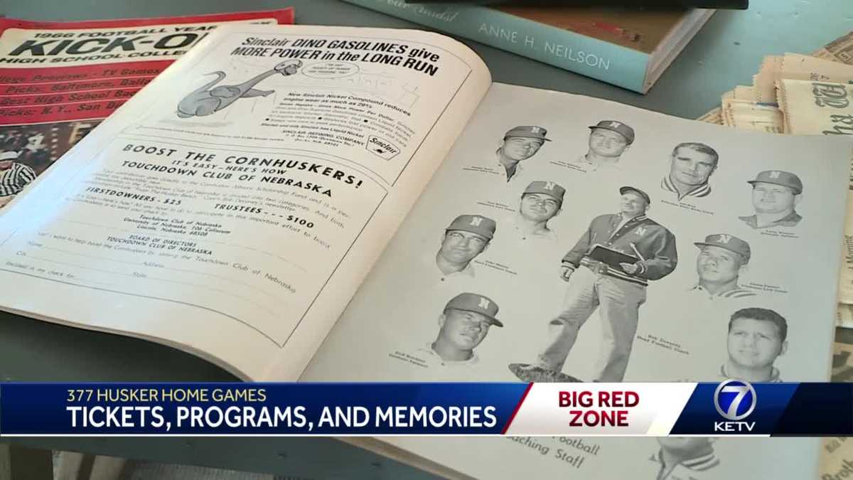 Huskers: Six decades of tickets, programs and memories
