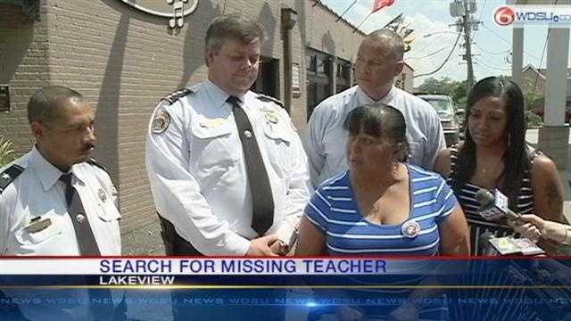 Mother of missing teacher resumes search efforts with weekend events