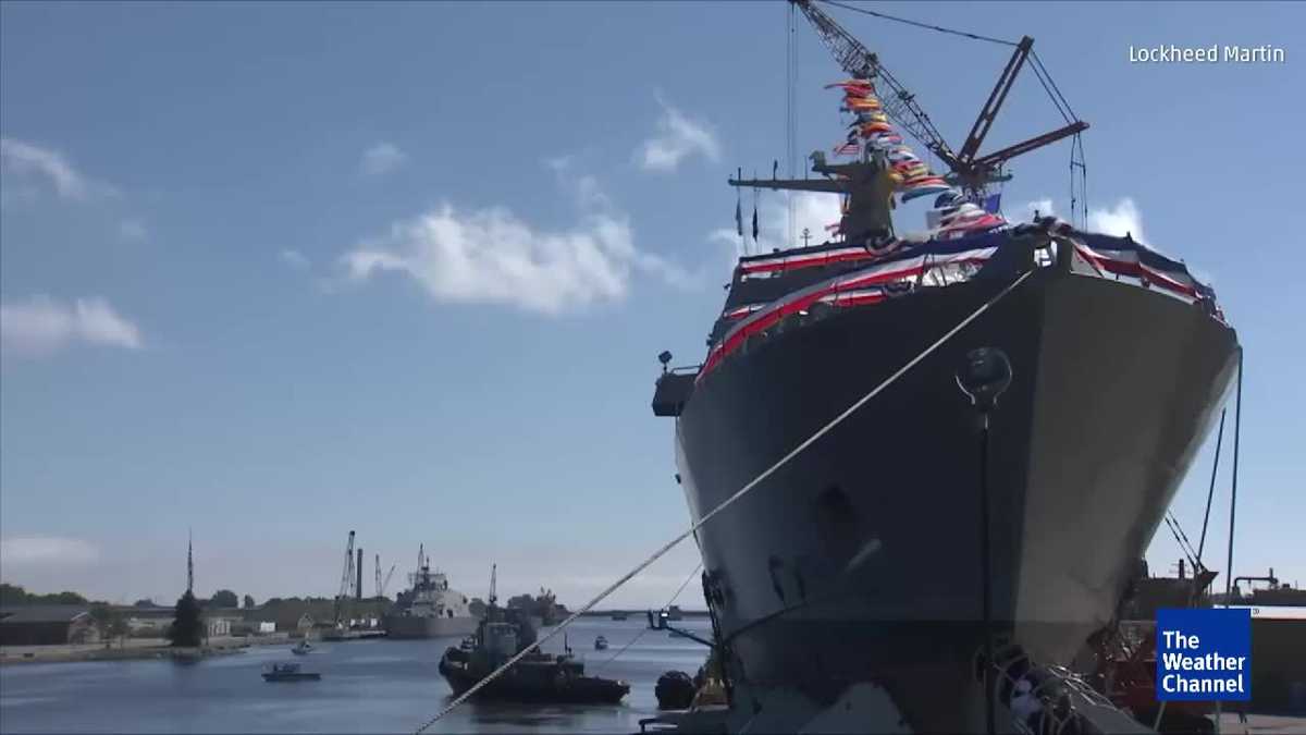 Watch: Steel Giant Makes Huge Wave