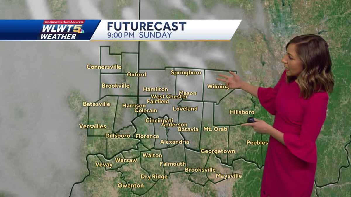 Sunny and mild Sunday for Cincinnati