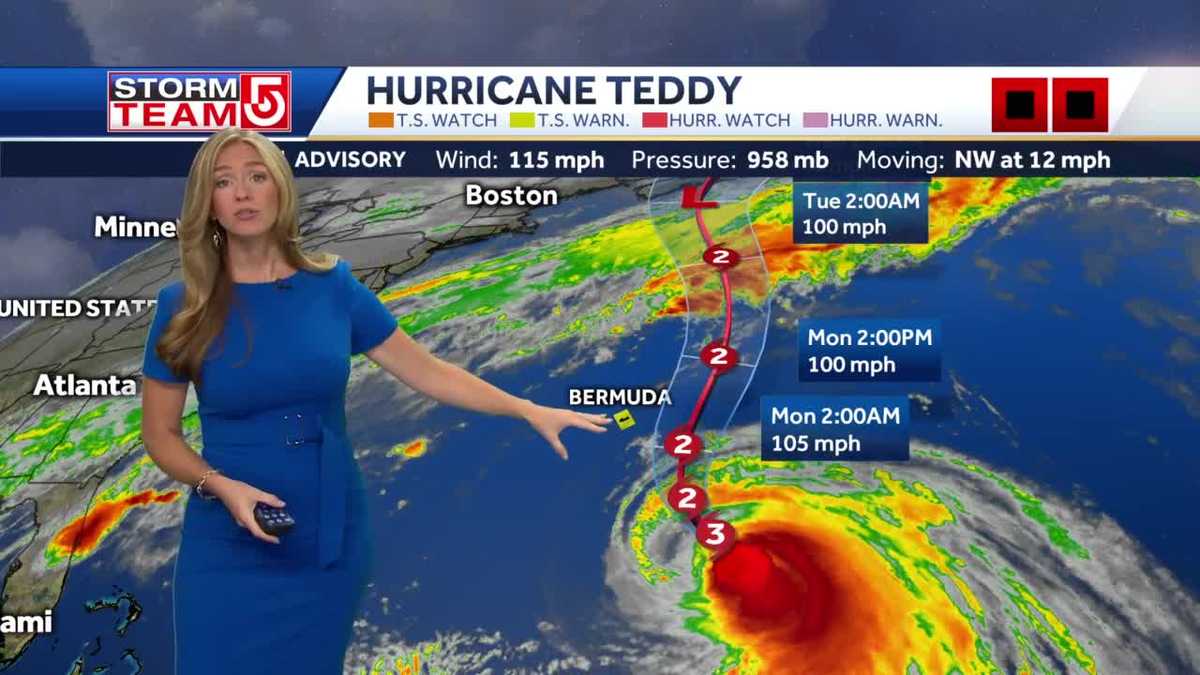 Video- Staying Cool While Tracking Hurricane Teddy