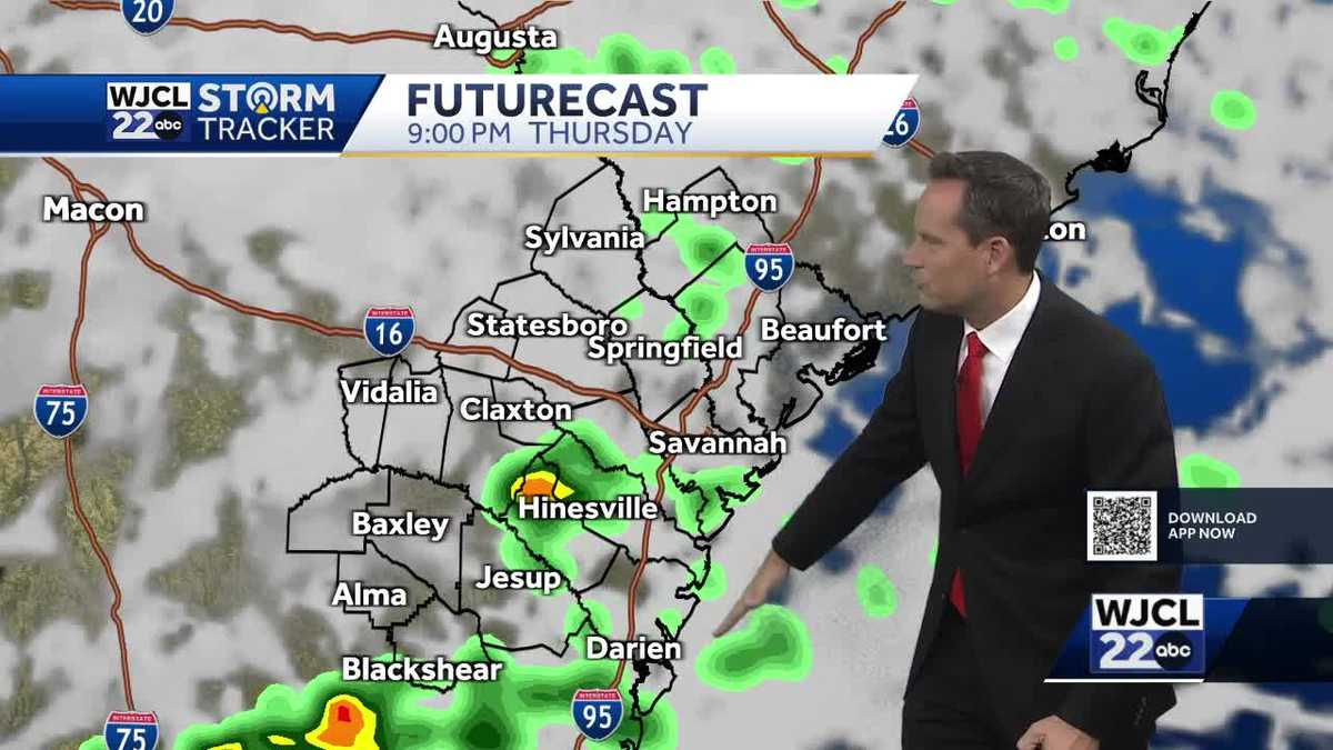 Savannah: Tracking rain chances