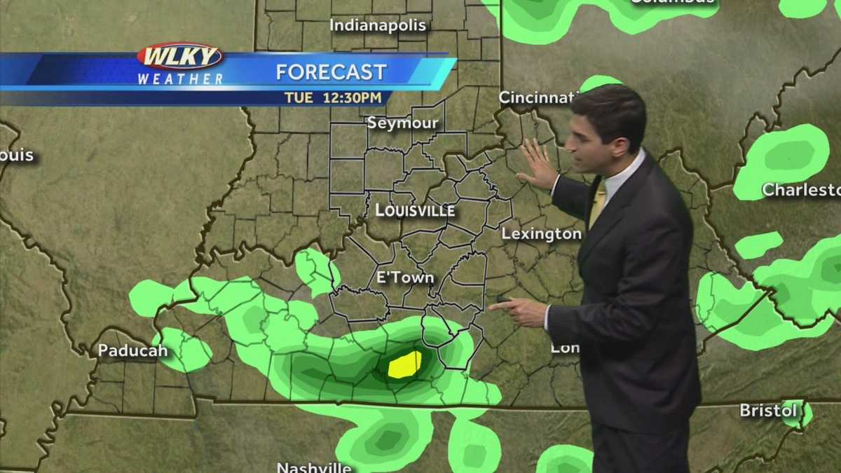Thunderstorm chances continue Tuesday