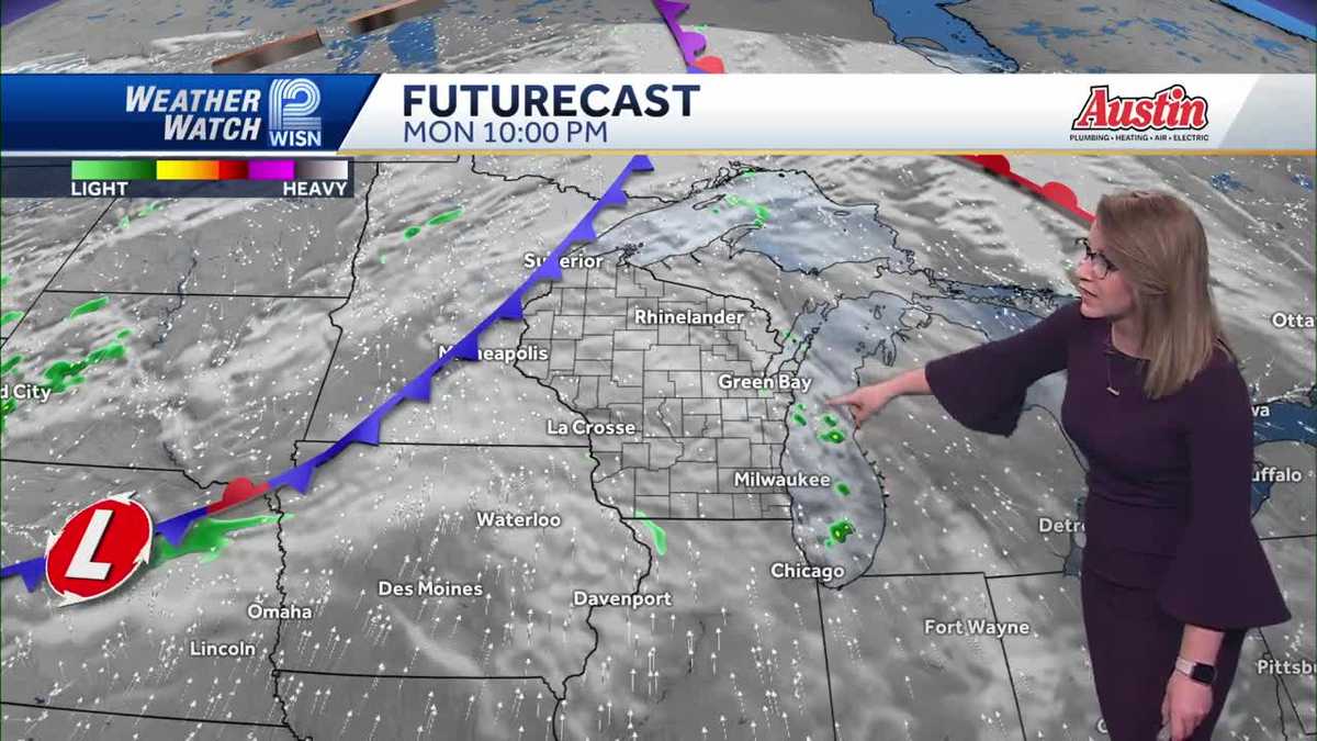 Weather: Warm-up begins