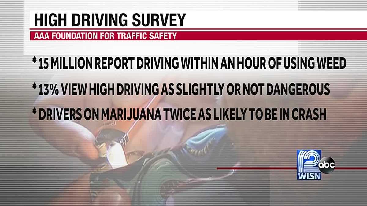 Millions report driving while high