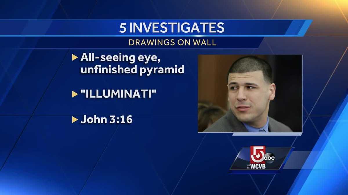 5 Investigates: Aaron Hernandez left behind drawings in prison cell wall