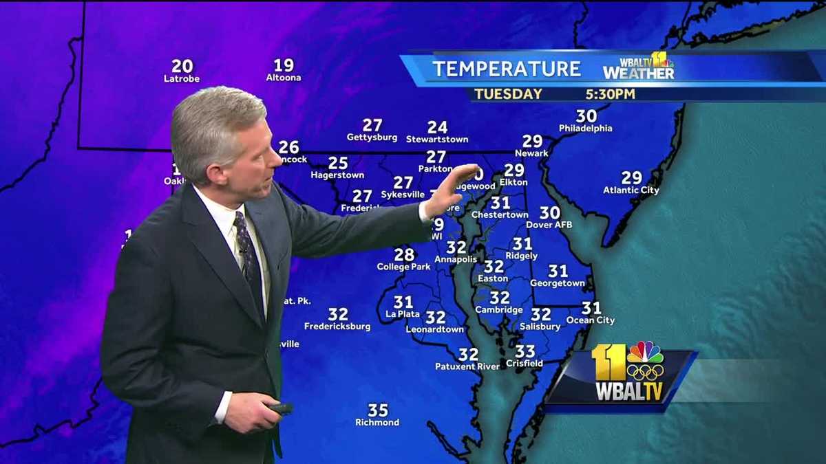 Chilly Wednesday with chance of snow coming later in week