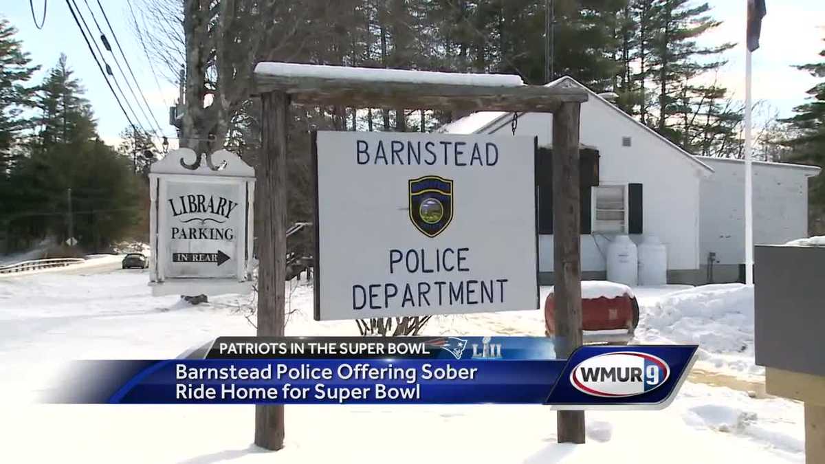 Barnstead police to give a lift to impaired fans on Super Bowl Sunday