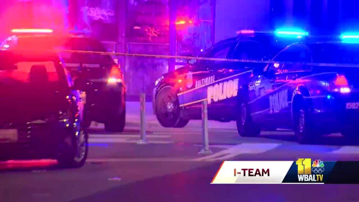 Officer shoots gun-wielding man in downtown Baltimore, police say
