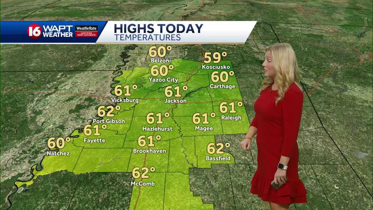 Nice today and another chance of rain this weekend