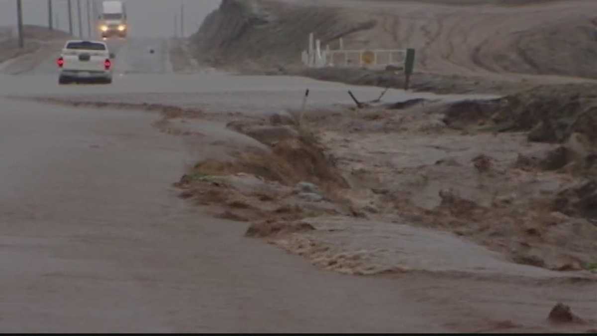 Heavy flooding in Salinas