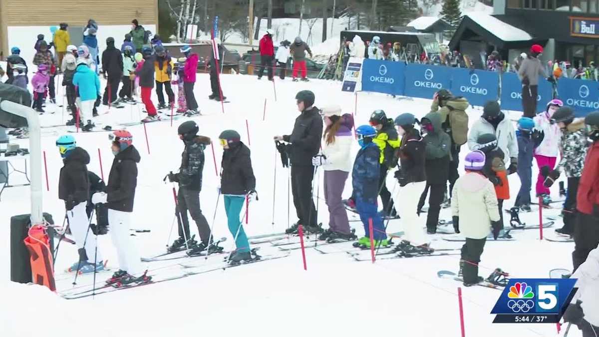 Families enjoy Presidents Day skiing at Okemo Mountain Resort