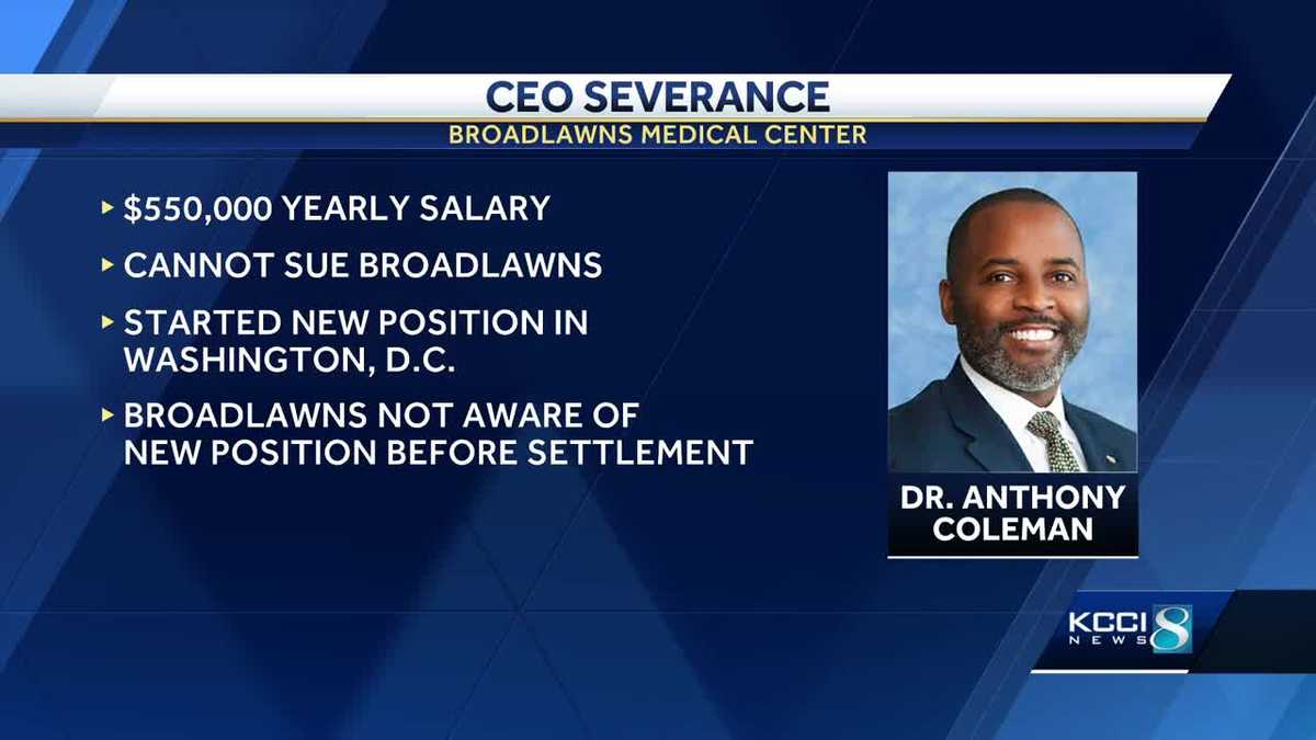 Broadlawns CEO to get $800,000 settlement as he takes new job in ...