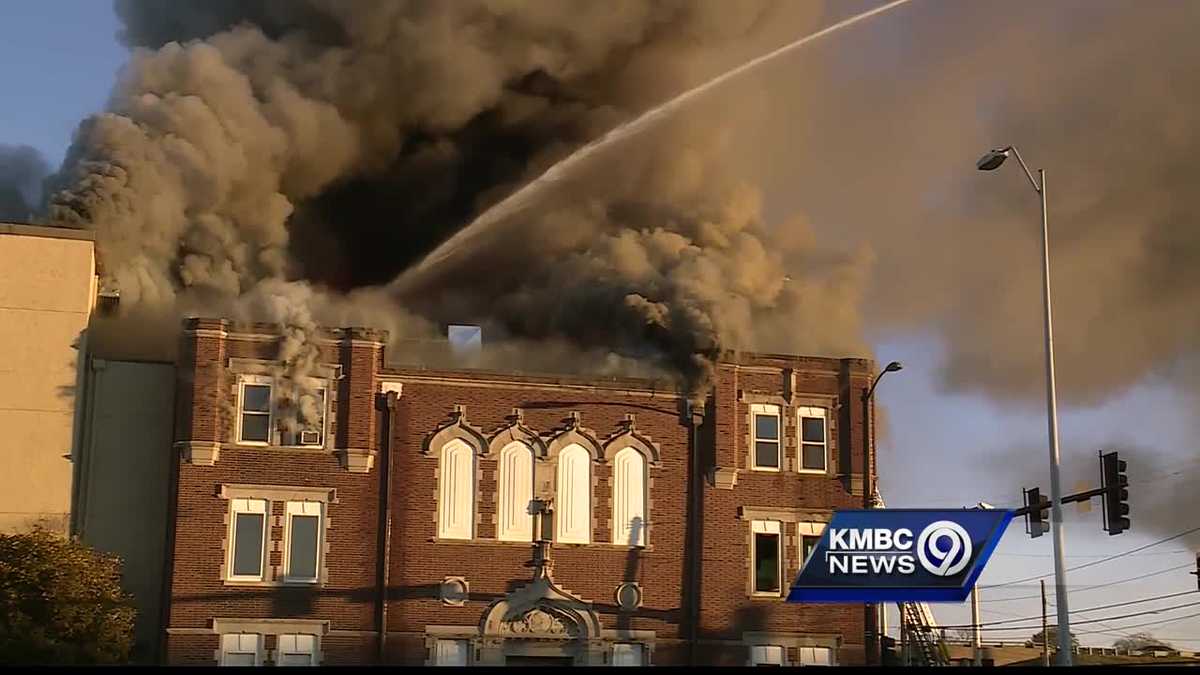 Fire destroys downtown KC church