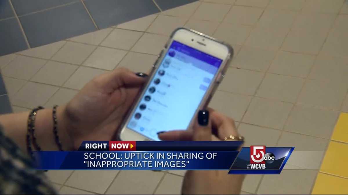 School warns parents about rise in sharing of 'inappropriate images'