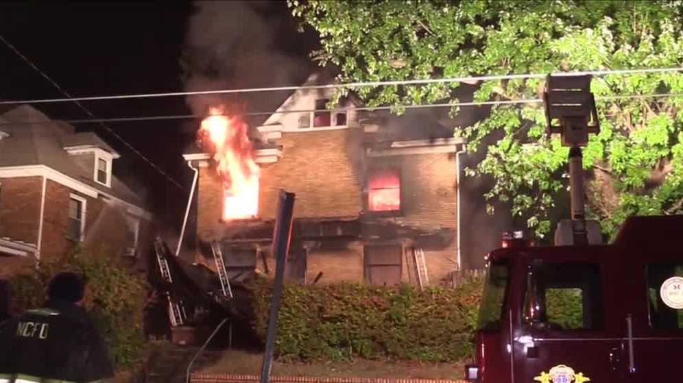 House destroyed by fire in New Castle