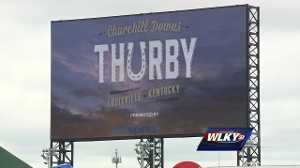 Locals head to track to celebrate Thurby