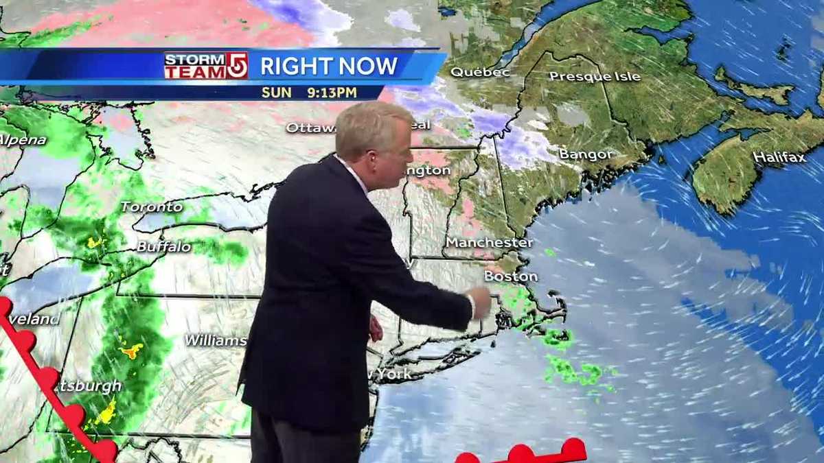 Video: Icy start to Monday in some areas