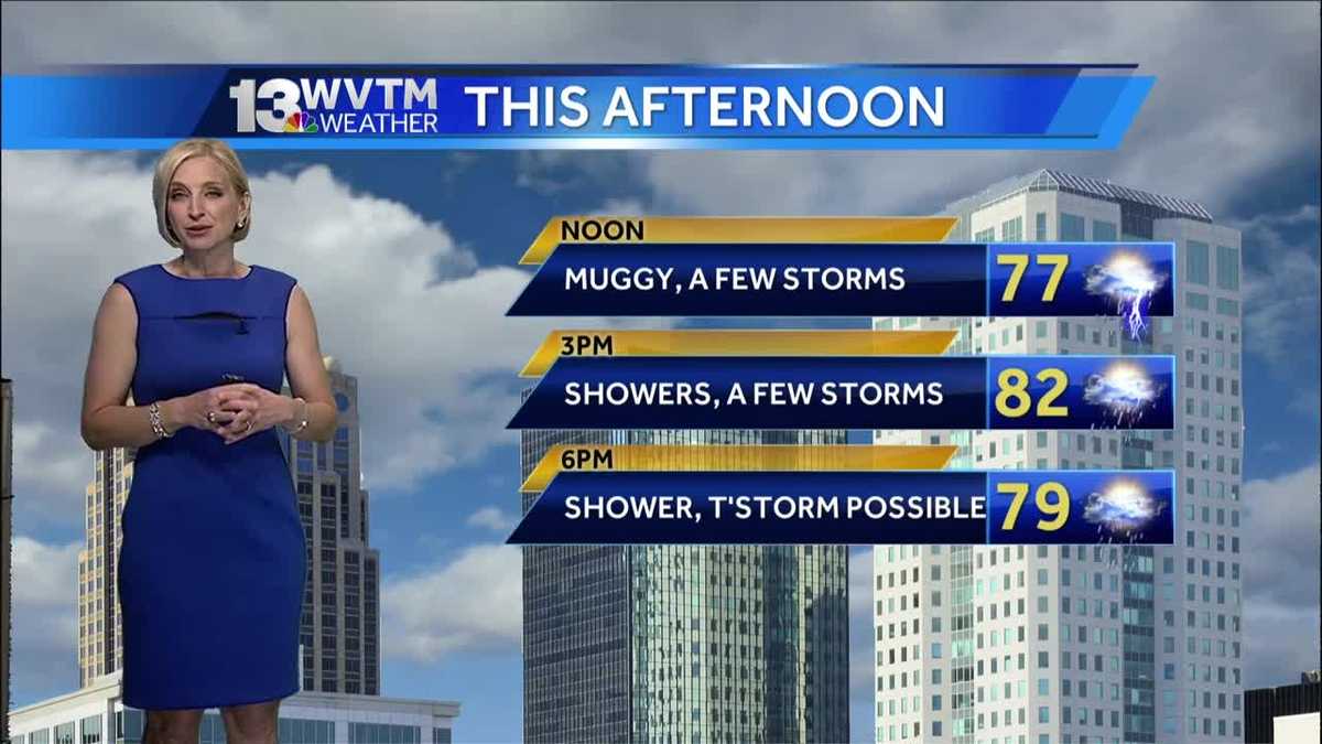 Stephanie Walker's midday forecast