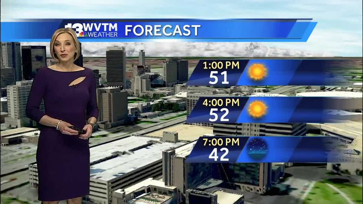 Meteorologist Stephanie Walker has the latest on the forecast