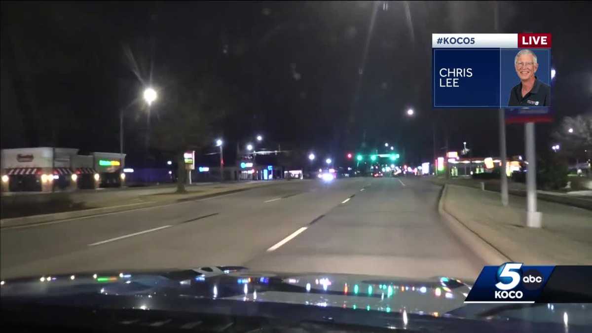 Oklahoma road conditions after light snow early Friday