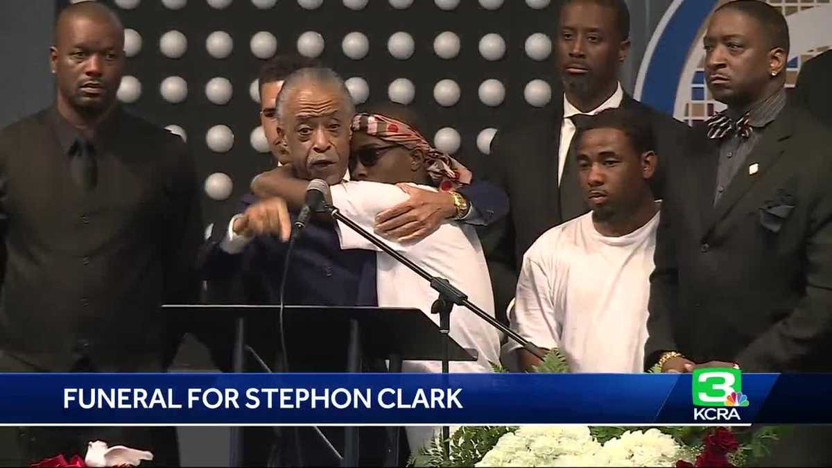 Stephon Clark remembered in emotional Sacramento funeral service