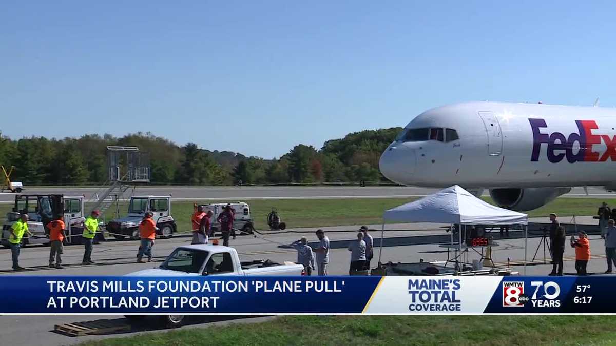 Annual plane pull benefits Travis Mills Foundation