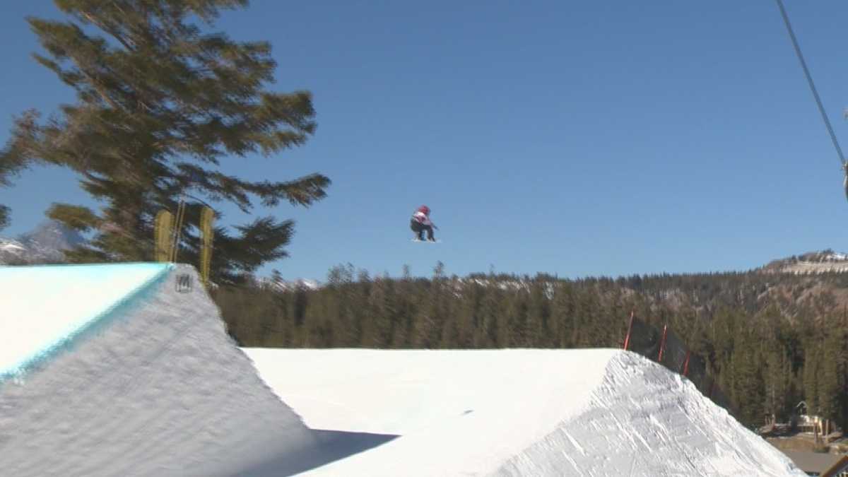 Slopestyle snowboarding Olympic qualifiers at Mammoth Mountain