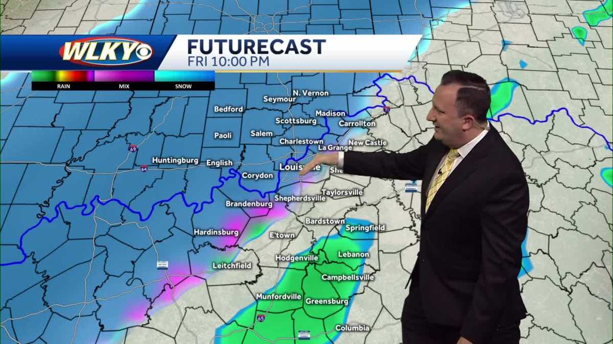 Nice on Thursday, snow arrives Friday night