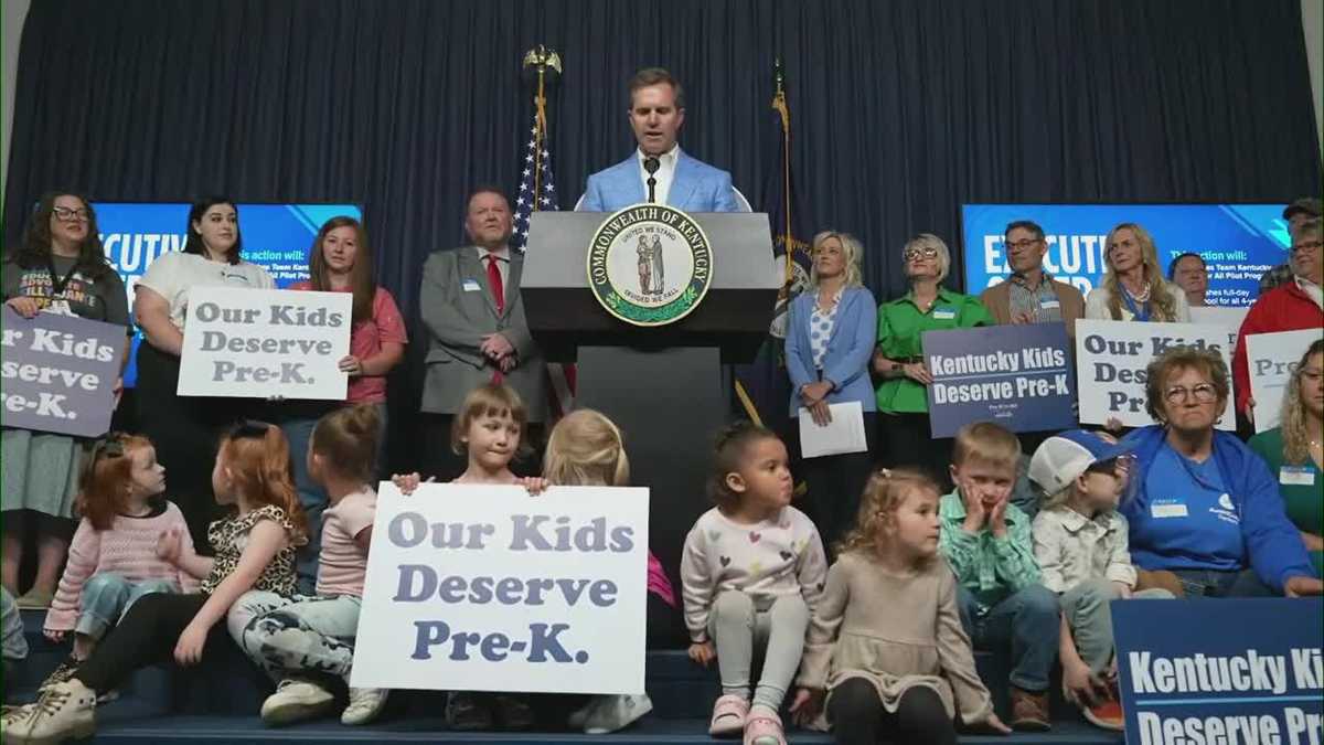 Beshear signs executive order to launch Pre-K for All pilot program