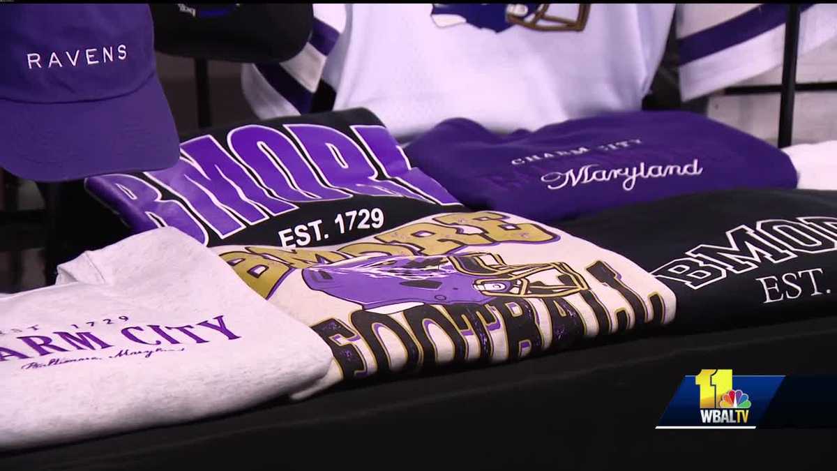 Apparel, hats and accessories for every Ravens fan (even infants)