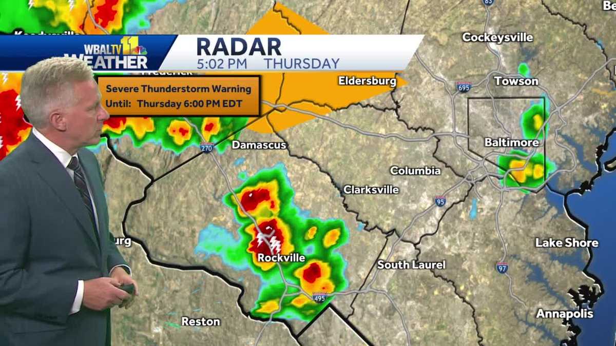 Isolated thunderstorm could pop up tonight