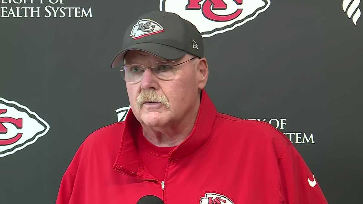 Kansas City Chiefs address the media at offseason training