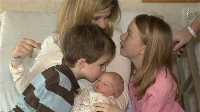 Sutton family grows by one