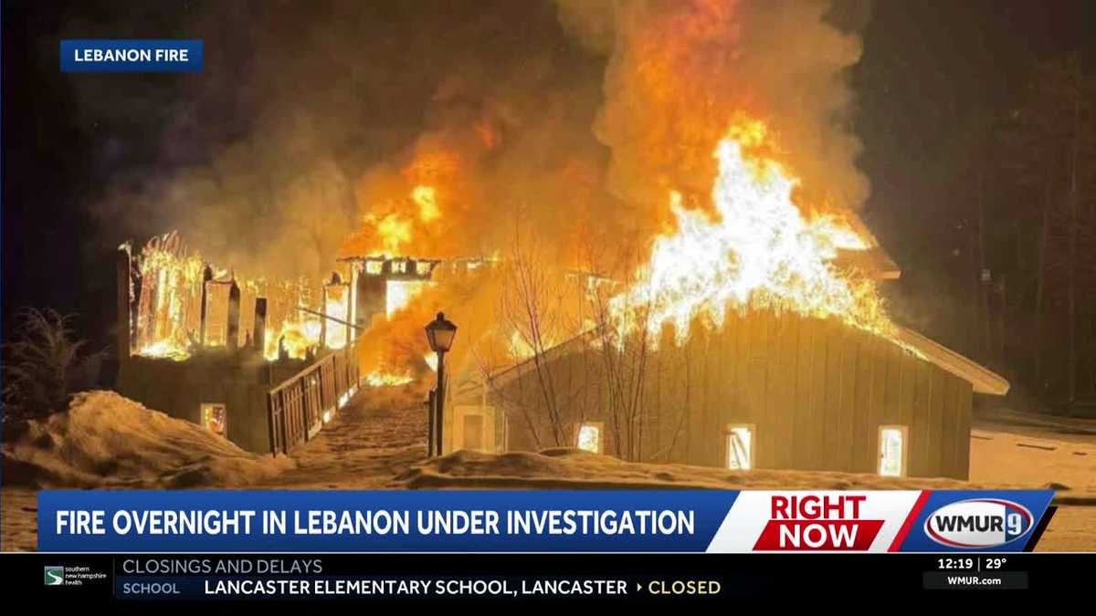 Lebanon, New Hampshire, fire: No one injured