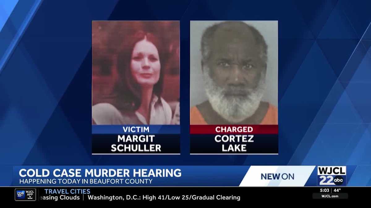 Suspect in Beaufort County cold case to appear in court today