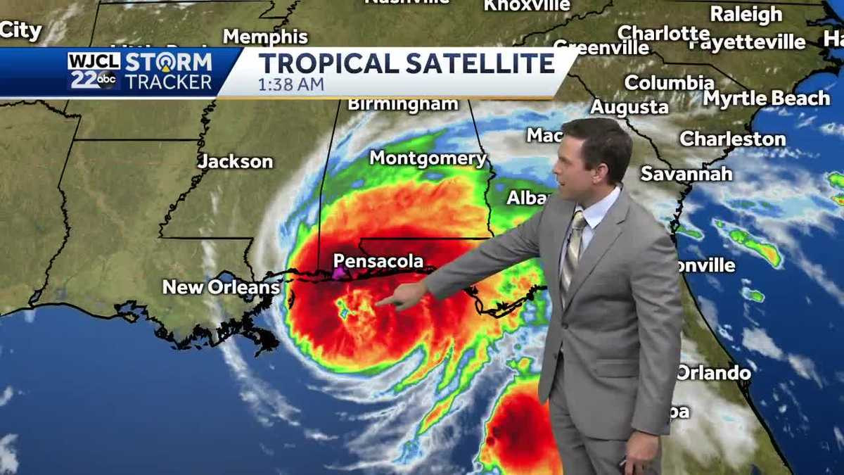 Impacts from Sally today and Thursday