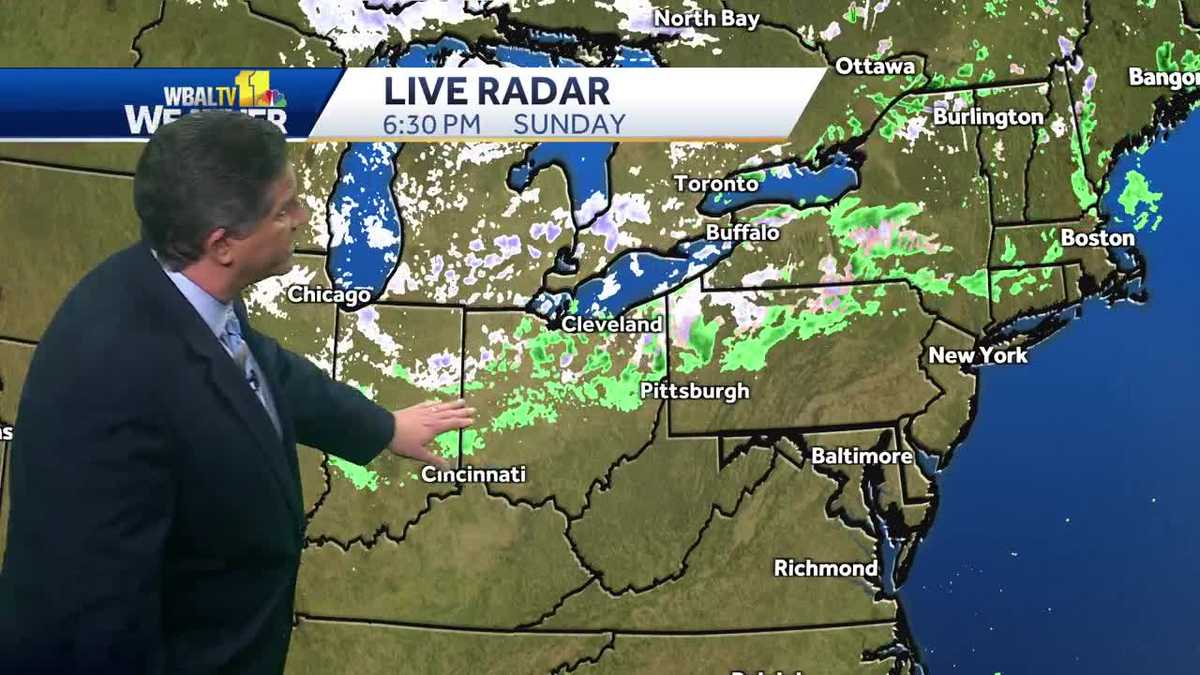 Cold air coming during a sunny week
